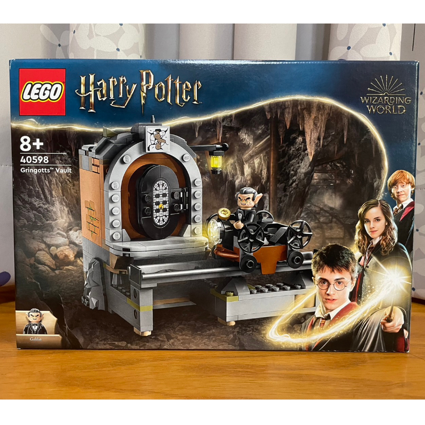 【椅比呀呀|已售完】LEGO 樂高 40598 哈利波特系列 古靈閣金庫 Gringotts Vault | 蝦皮購物