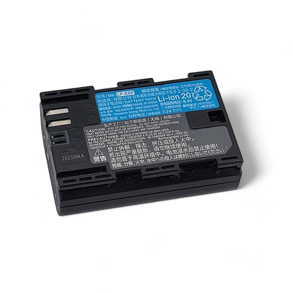 CANON 佳能 LP-E6P 原廠電池 7.2V 2130mAh 通用 LP-E6 LP-E6N LP-E6NH | 蝦皮購物