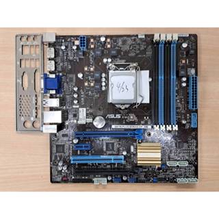 【平價二手】華碩 ASUS Q87-PLUS/BM6AE/DP_MB,主機板附擋板,保固1個月(正常瑕疵品/缺SATA孔 | 蝦皮購物