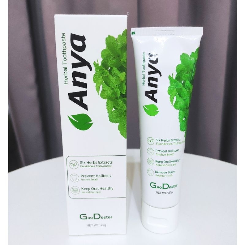 元恆大生醫 Anya 安雅草本牙膏120g 有效日期2026/10 新包裝 安雅牙膏 效期新 | 蝦皮購物
