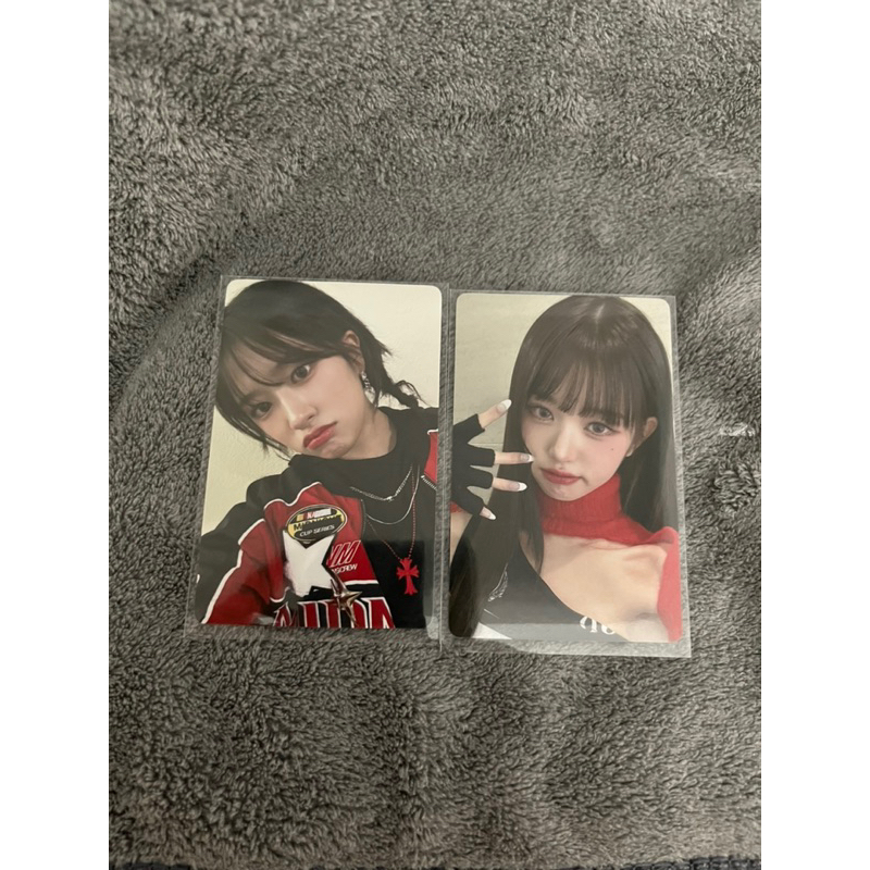 IVE yzy1.0 一直娛 手寫 中文卡背 簽售特典卡 安 員 青島場 | 蝦皮購物