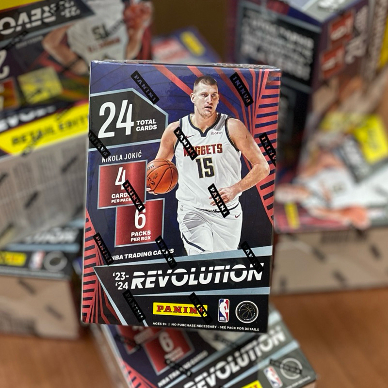 全新現貨 2023-24 Panini NBA Revolution Blaster Box 抽斑馬 籃球卡盒 | 蝦皮購物