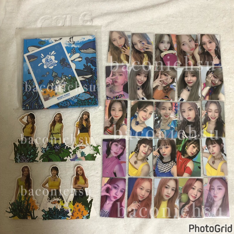 Rocket Punch blue punch 專輯 小卡 火箭拳 金蓮熙、徐胤卿、鄭多玹、金素嬉、 高橋朱里、金秀潤 | 蝦皮購物