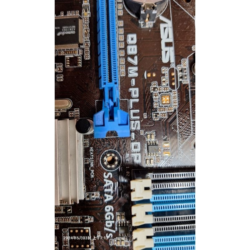 二手 故障不過電 華碩 ASUS Q87-PLUS/BM6AE/DP_MB主機板 附擋板 台中市可自取 | 蝦皮購物