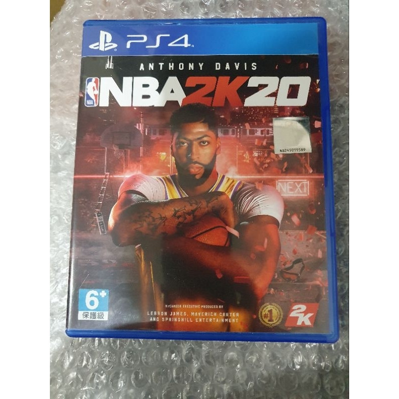 NBA 2K20 光碟 很新 適用ps4 ps5 | 蝦皮購物