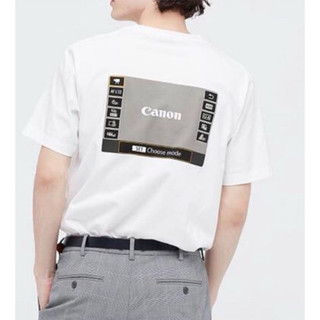 Uniqlo 聯名canon T-shirt L號極新 | 蝦皮購物