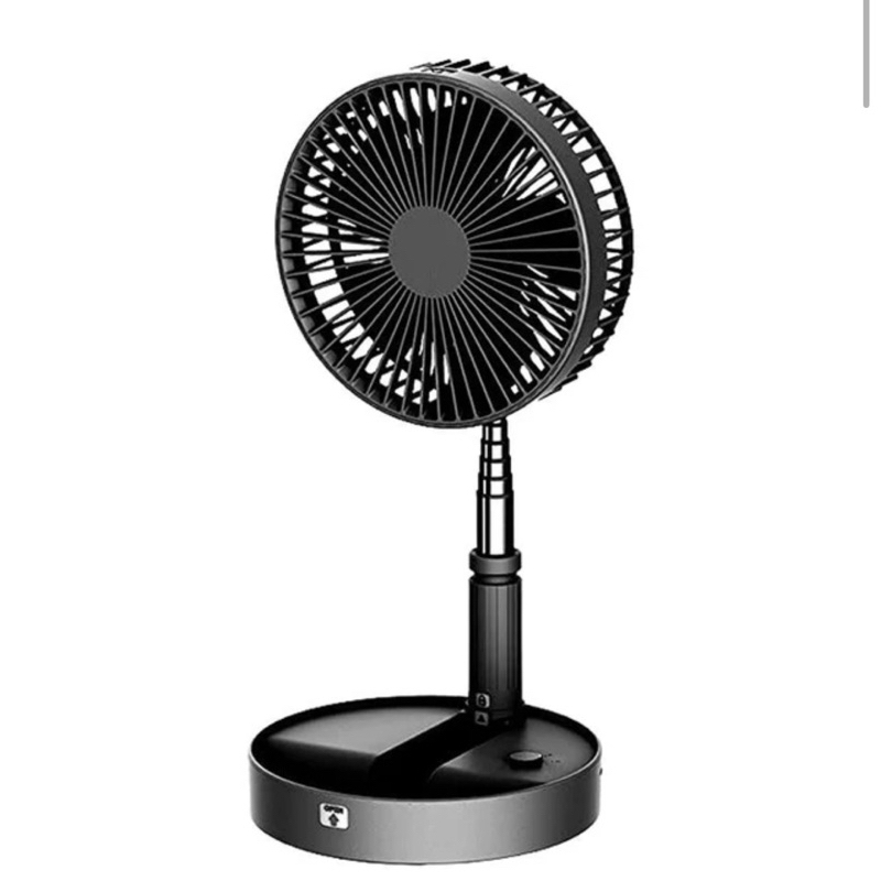 黑色ZK-2028折疊式伸縮電風扇 USB電扇 辦公小物 | 蝦皮購物