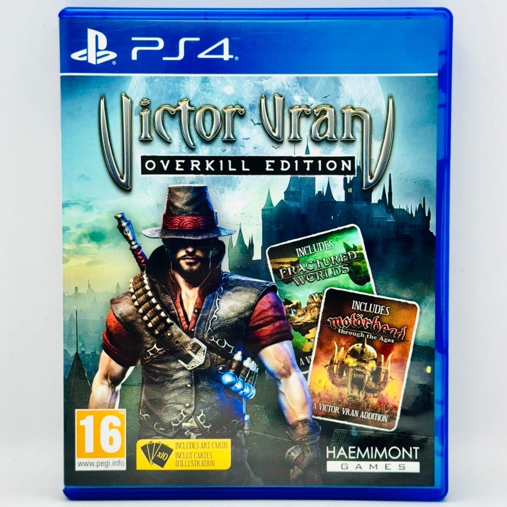 [快速出貨] PS4 victor vran 獵魔奇俠 歐版 英文版 二手遊戲 | 蝦皮購物
