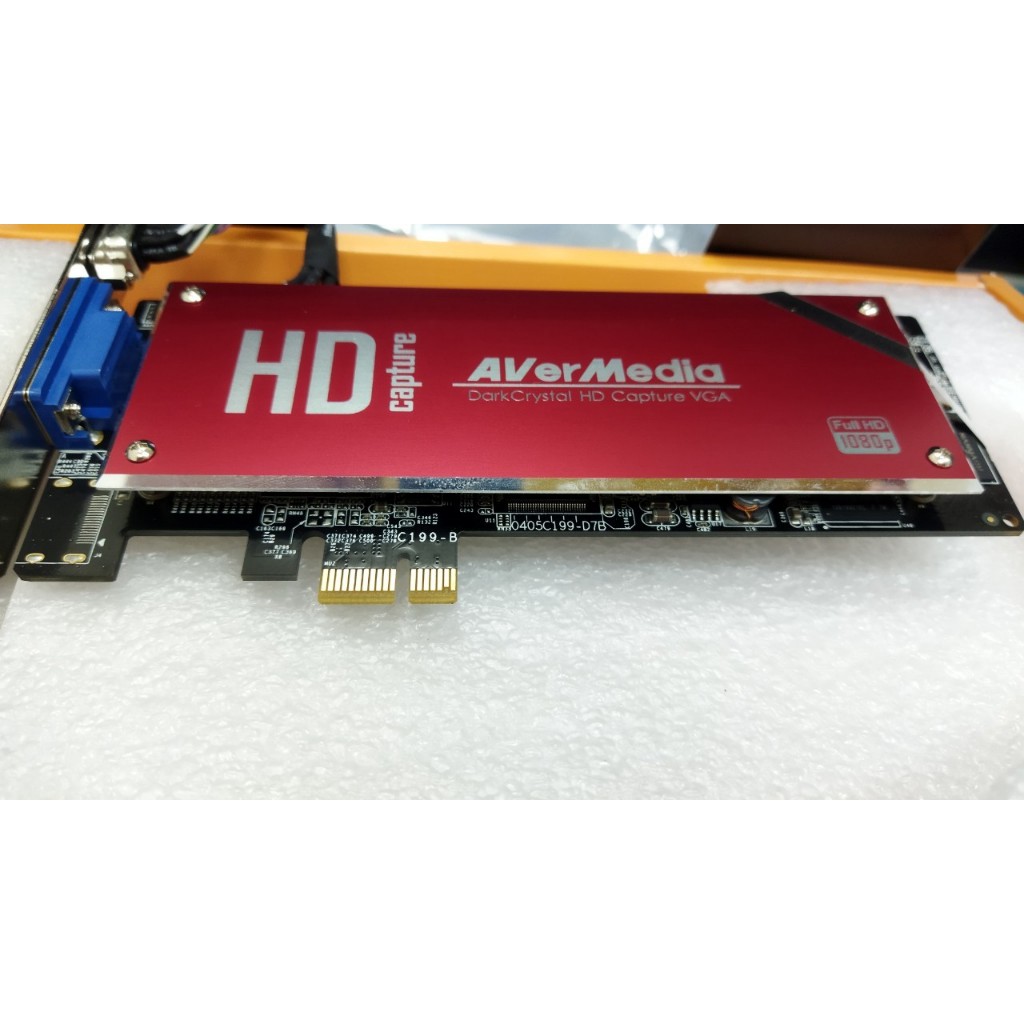 [福利品] Aver Media 圓剛科技 1080P高清采集方案 / C199 高清VGA采集卡 | 蝦皮購物