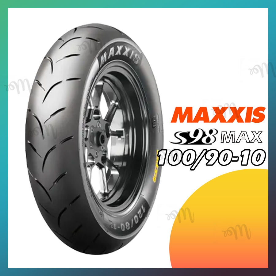 【MAY.MAY 輪胎】瑪吉斯 MAXXIS S98 MAX 100/90-10 100 90 10 全熱熔競技胎 | 蝦皮購物