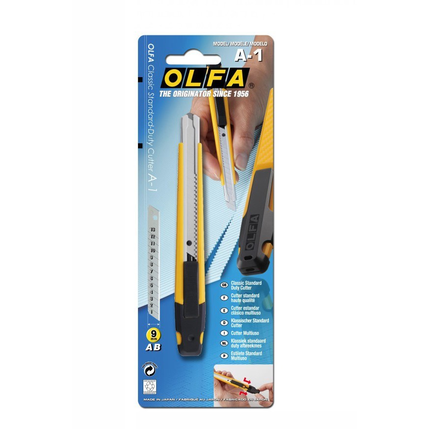 Midori小商店 OLFA 最新小型進化版美工刀A-1型6支裝（日本包裝型號215B型） | 蝦皮購物