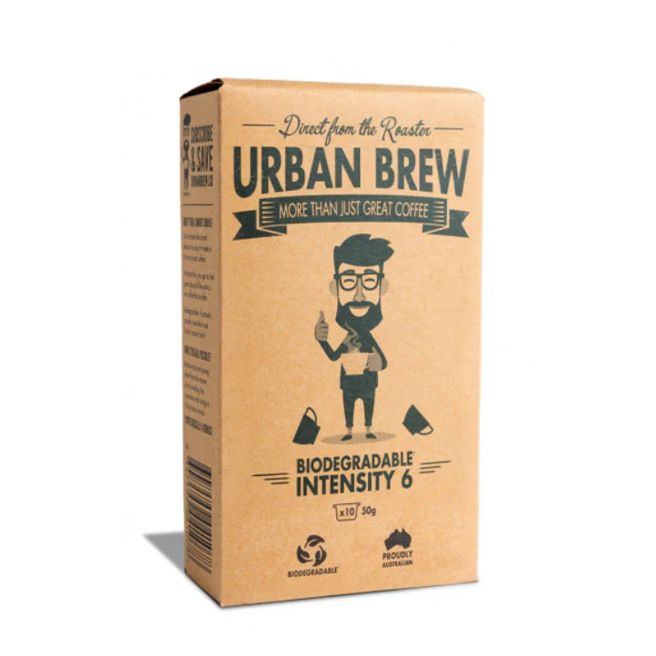 Urban Brew Coffee MEDIUM INTENSITY 6 澳洲咖啡膠囊 10入(Nespresso適用) | 蝦皮購物