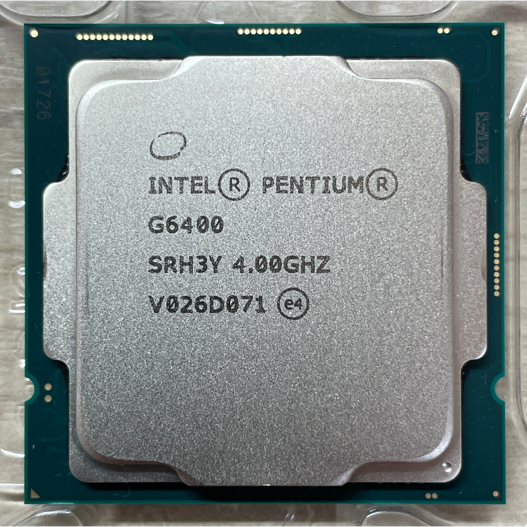 ⭐️【Intel Pentium 黃金級 G6400 處理器/4.00 GHz 2核4緒】⭐ 第10代/無風扇/保3個月 | 蝦皮購物