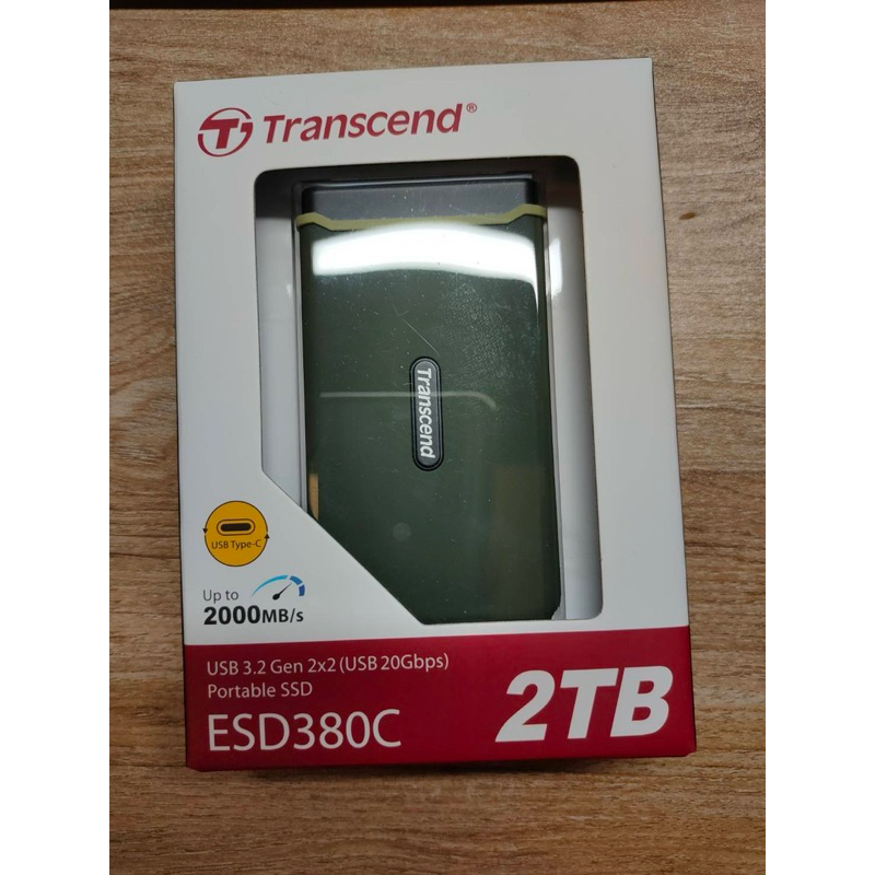 全新《Transcend創見 》ESD380C 2TB USB3.2/Type C 雙介面外接SSD固態硬碟-橄欖綠 | 蝦皮購物