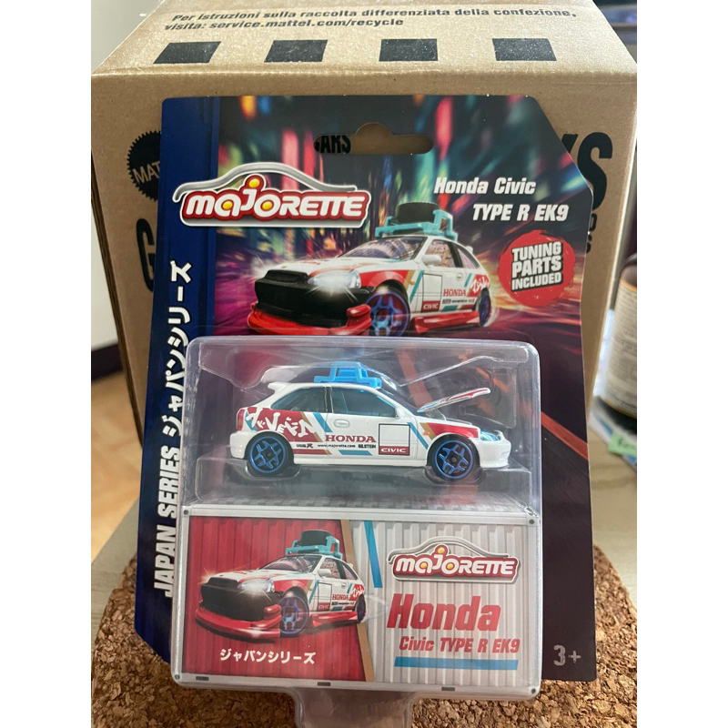 majorette美捷輪 日本車款豪華車系列 Honda Civic TYPE R EK9 | 蝦皮購物