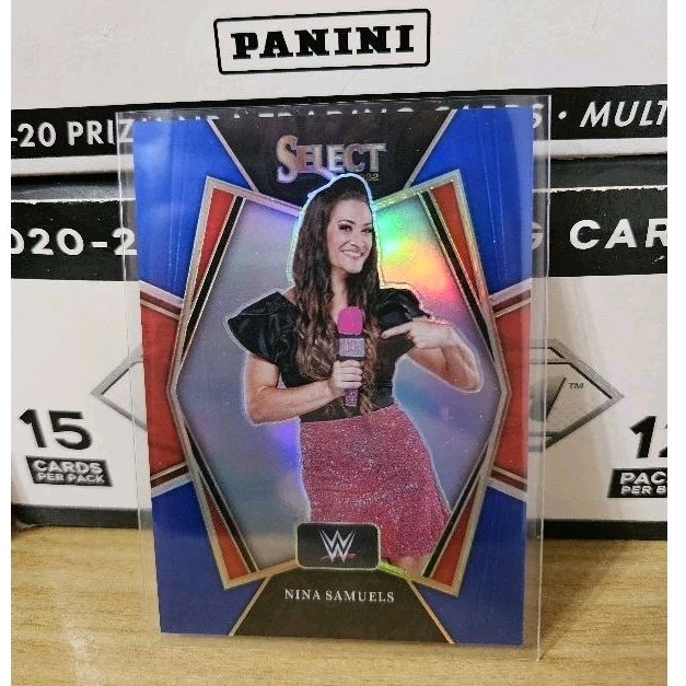 Panini Select WWE Nina Samuels 限量199 026/199 摔角卡 摔角 | 蝦皮購物