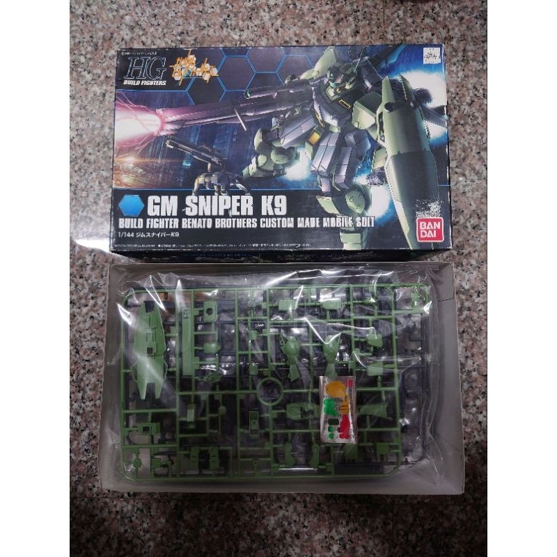 現貨 萬代 鋼彈創鬥者 HGBF 1/144 吉姆狙擊型 GM Sniper K9 | 蝦皮購物