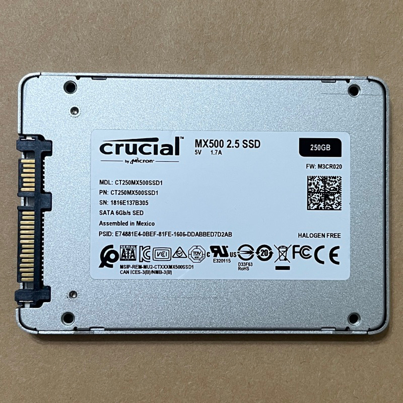 ⭐️現貨⭐️美光 SSD MX300 / MX500 / BX500 240G 250G 275G 500G 拆機良品 | 蝦皮購物