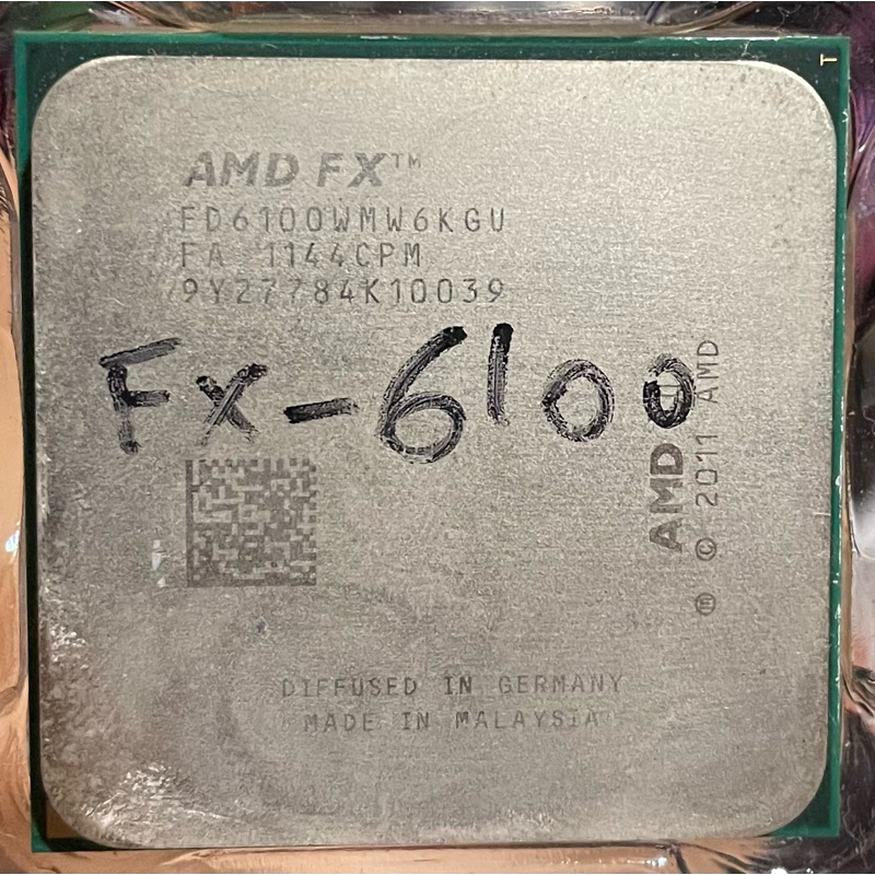 AMD AM3+ 六核處理器 FX-6100 3.3G 6核 FD6100WMW6KGU | 蝦皮購物