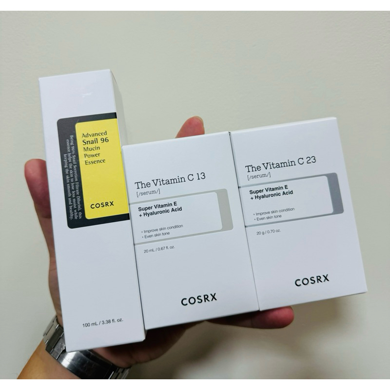 『現貨出清』COSRX維他命C13/C23精華/蝸牛能量精華 | 蝦皮購物