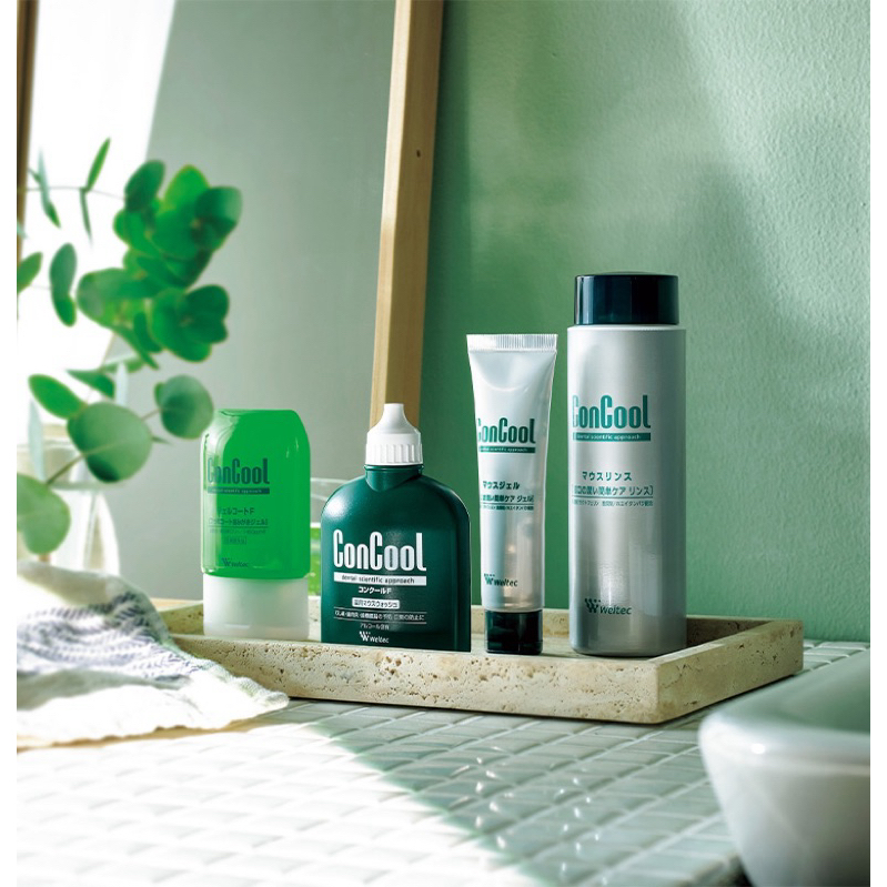 現貨 日本🇯🇵製 ConCool Weltec 牙周專用牙膏/漱口水 薄荷味 防口臭 齒質強化 | 蝦皮購物