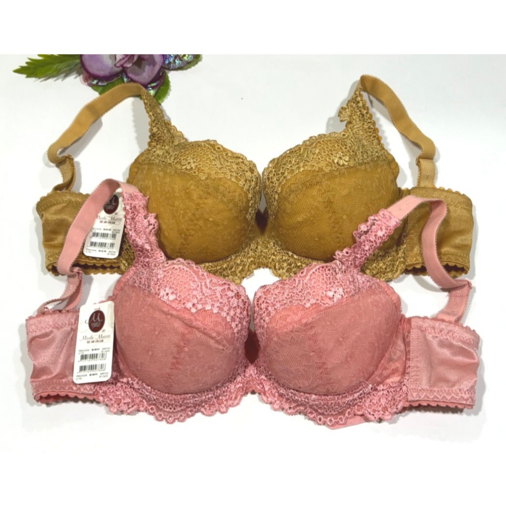 曼黛瑪璉~經典款 蕾絲繡花內衣【R62426】70B,70C,75B,75C,80B,80C~蜜糖粉,微風褐 | 蝦皮購物