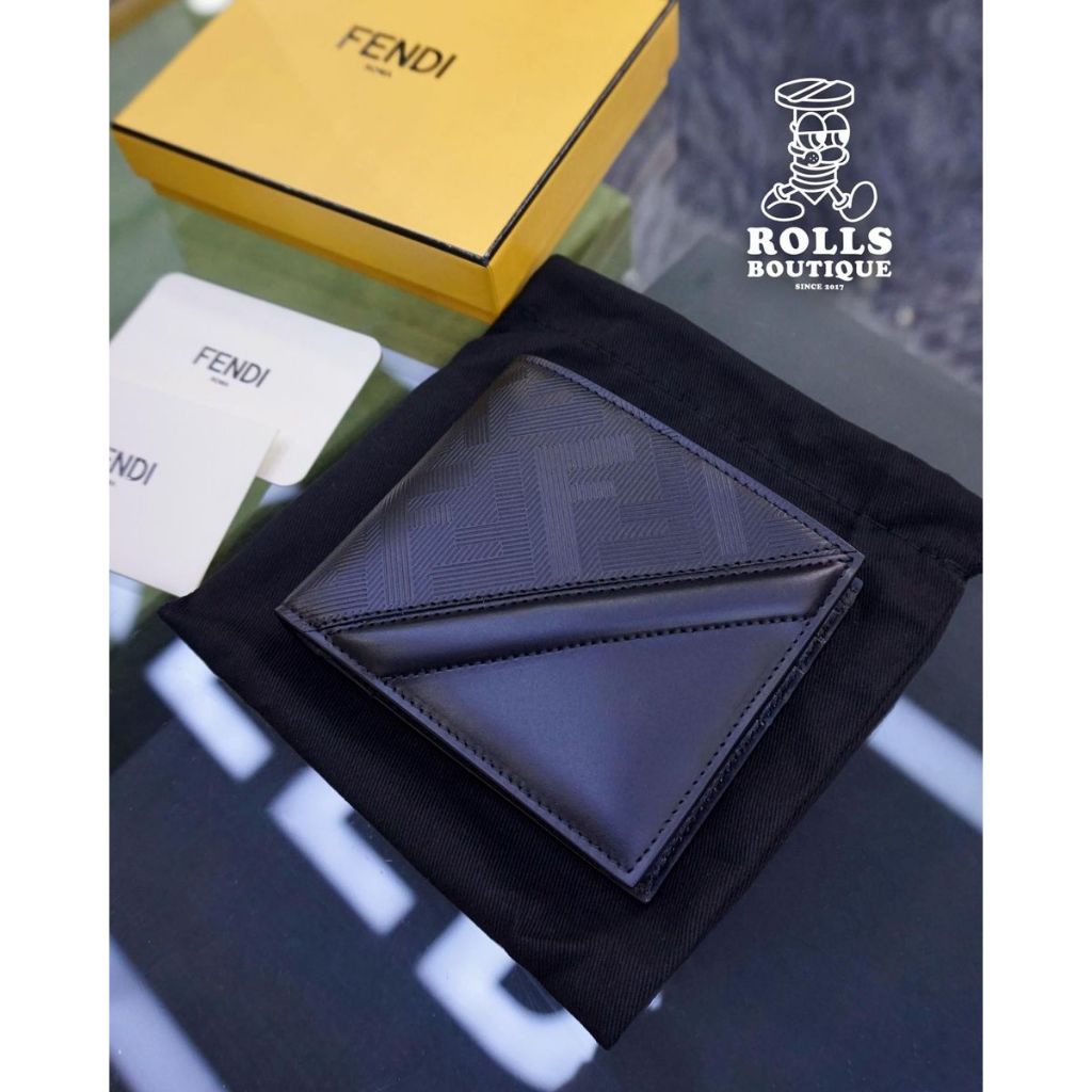 【螺絲服飾】正品 /現貨 FENDI Shadow短夾 | 蝦皮購物