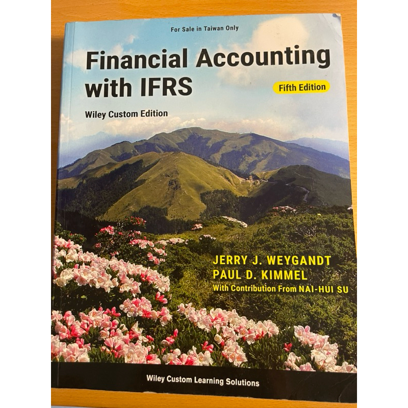 Financial Accounting with IFRS 5e Wiley Custom Edition-初會原文書 | 蝦皮購物