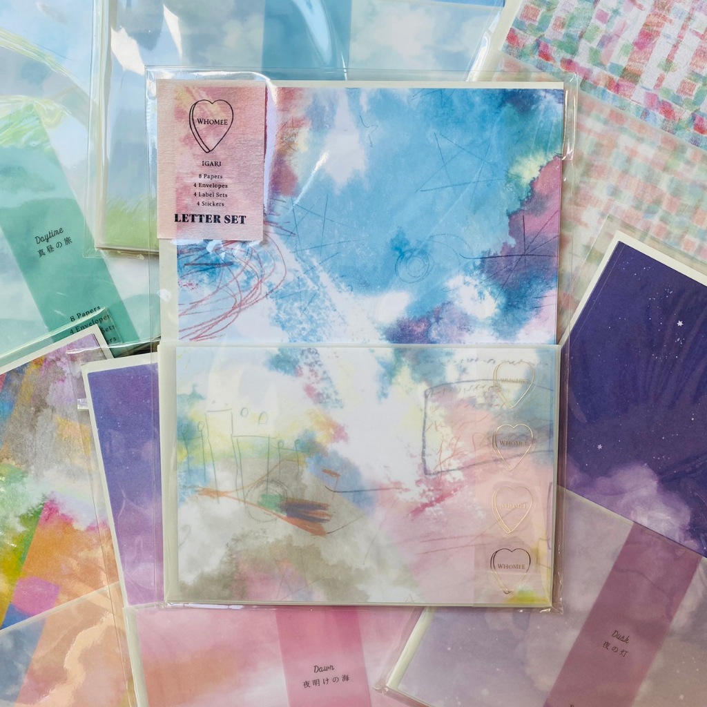 【信封信紙組】WHOMEE x RYU-RYU空時間系列｜信紙8信封4貼紙4名片4｜全新正版｜日本製｜城南舊肆二手書店 | 蝦皮購物