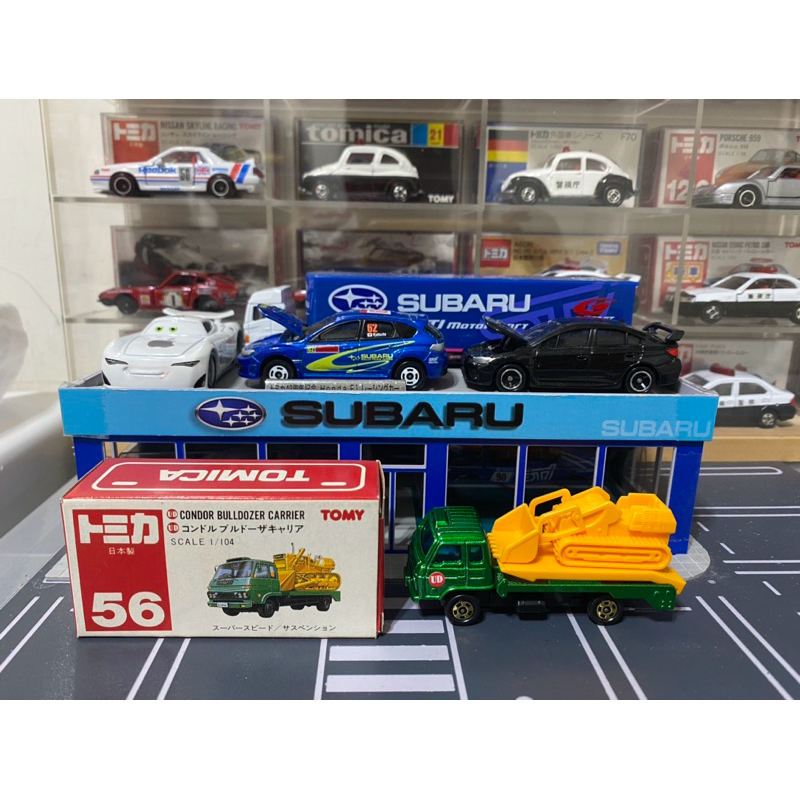 TOMICA NO.56-3-4 UD CONDOR BULLDOZER CARRIER 極稀有紅標日本製 | 蝦皮購物