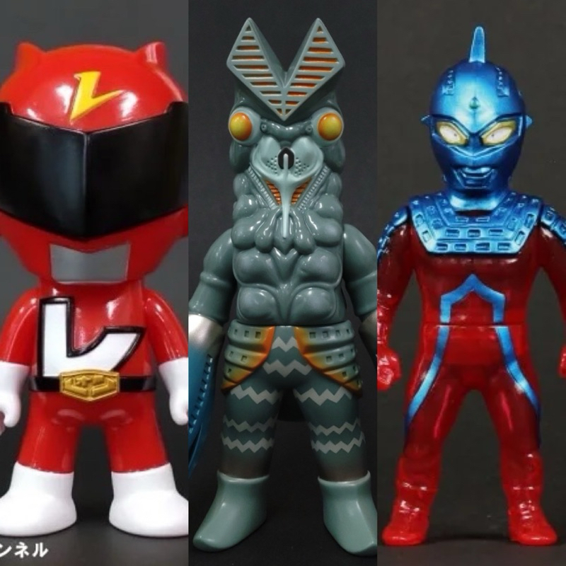 [日版現貨]one up x kaijin 奧特曼/貝利亞/leon channel/巴爾坦星人/超7賽文 軟膠 | 蝦皮購物