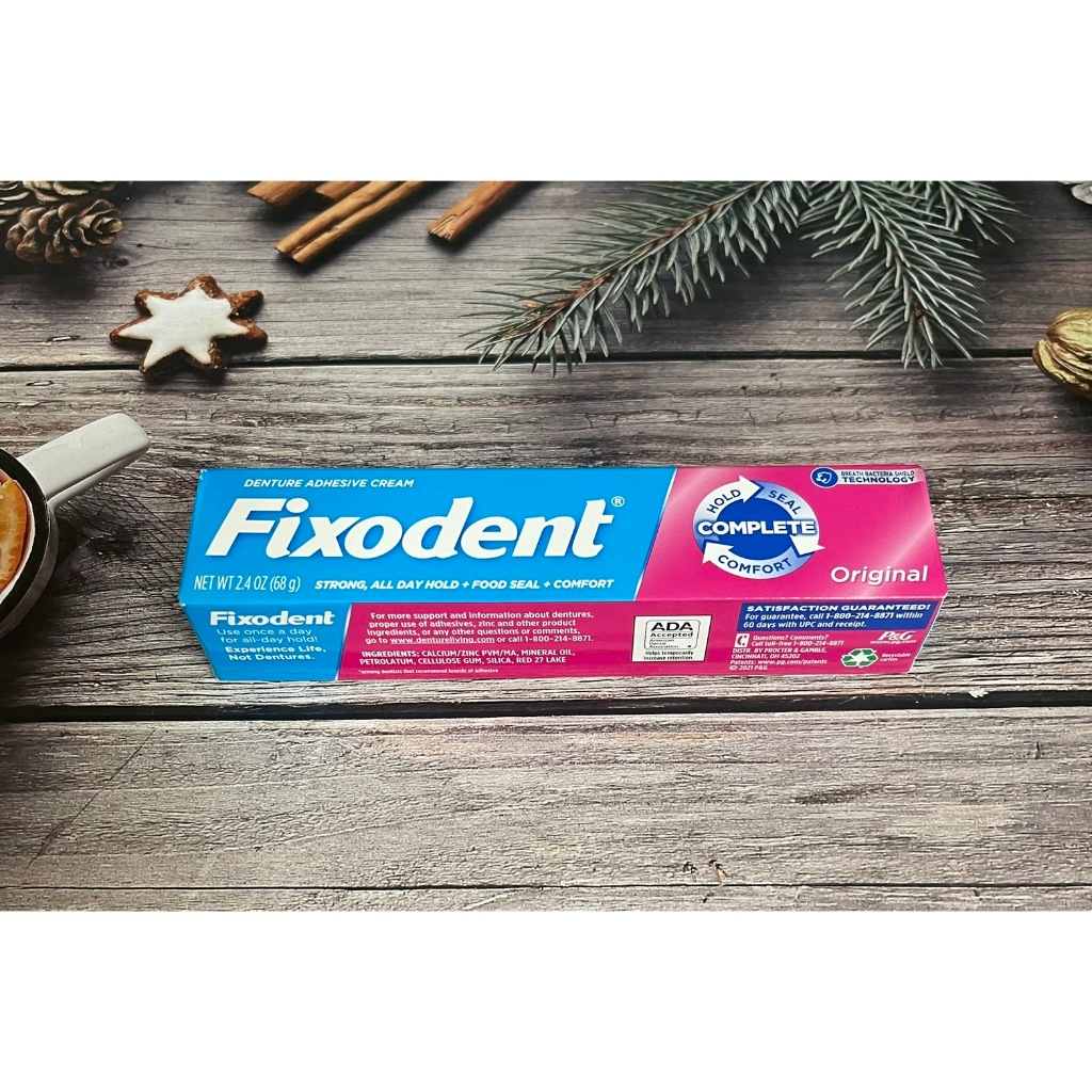 領卷免運 Fixodent 假牙黏著劑 原味68g 護齦57g 假牙黏著膏 💥蝦皮代開發票 | 蝦皮購物