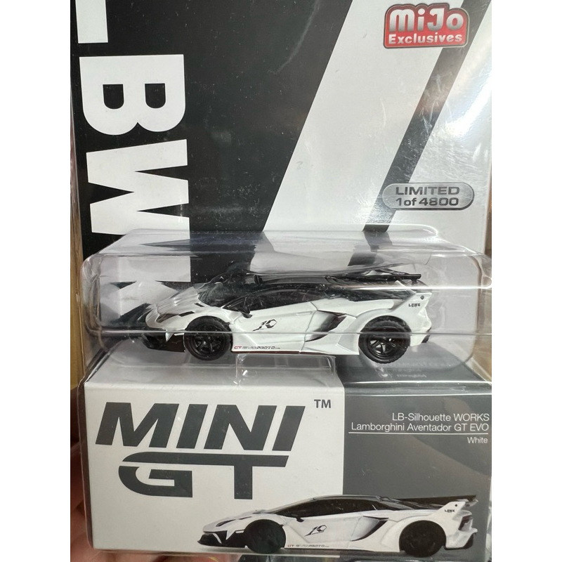 =天星王號= MINI GT #467 LB-Silhouette Lamborghini 1/64 美國吊卡 | 蝦皮購物