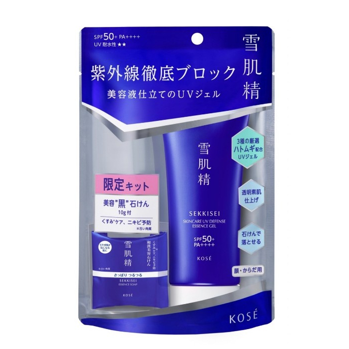 【保證正品】KOSE 高絲 雪肌精 輕水感UV防曬乳60g/凝膠90g(送潔顏皂) 海洋友善 SPF50+/PA++++ | 蝦皮購物