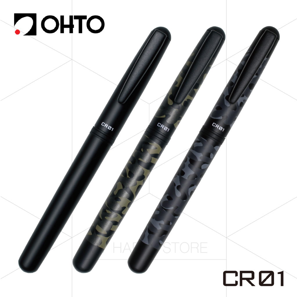 〔MHS〕OHTO CR01 金屬筆桿 陶瓷珠水性筆 | 蝦皮購物