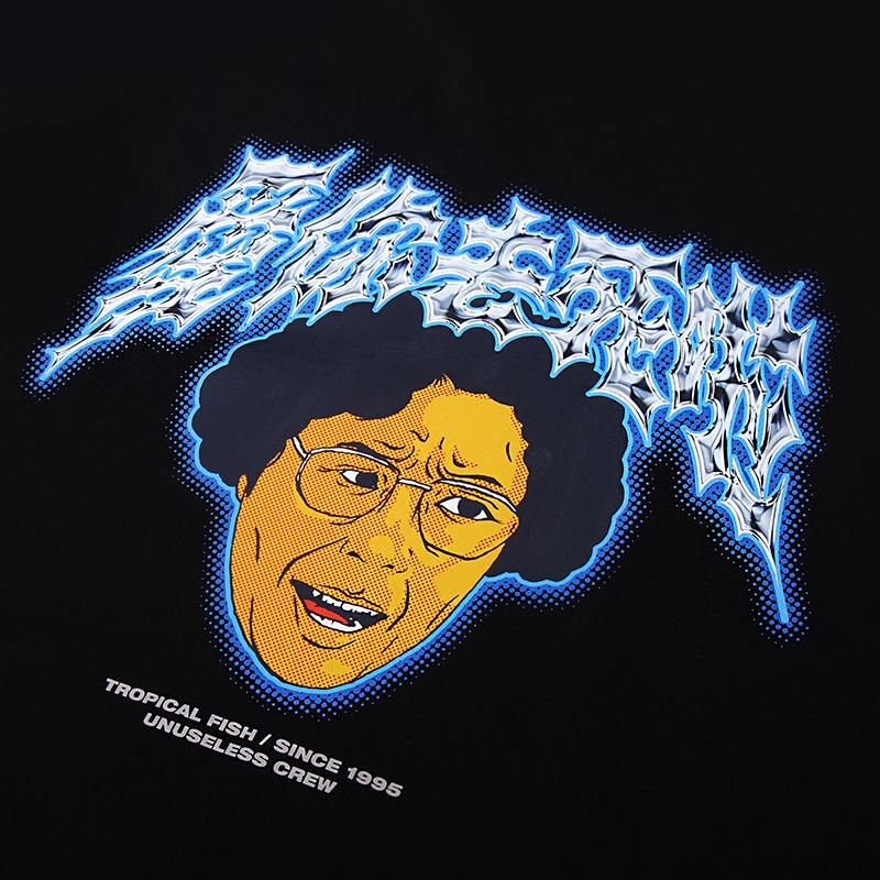 第二件8折 第三件6折【 Unuseless 】愛你去死啦 寬版重磅短T ( 黑 ) 100%純棉 | 蝦皮購物