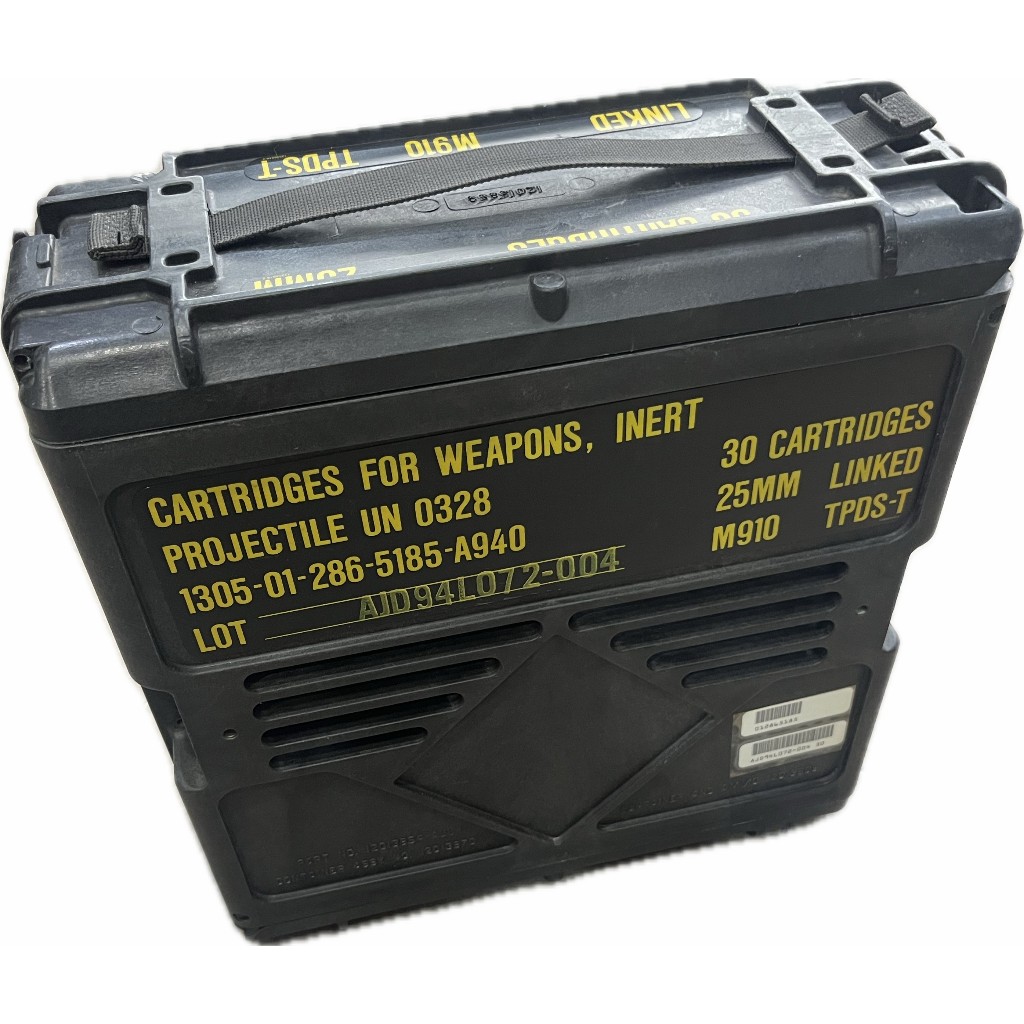 美軍公發 M242 TPDS-T 25MM鏈砲彈藥箱 | 蝦皮購物