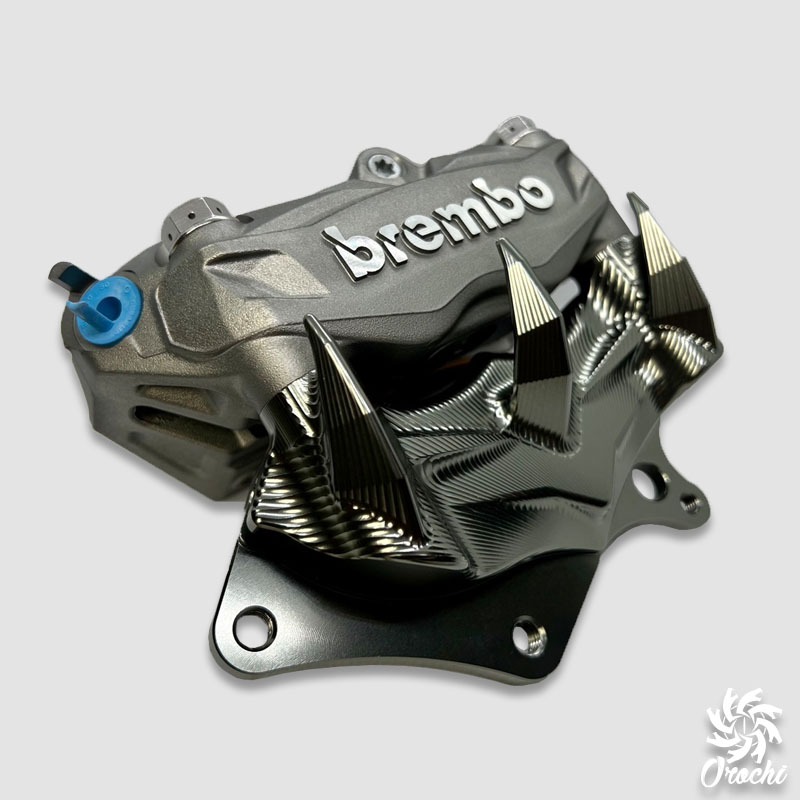【八岐大蛇 Orochi】曼巴 DRG一代/二代 龍爪輻射卡鉗座 BREMBO AK550(左) 卡鉗 對應100mm | 蝦皮購物