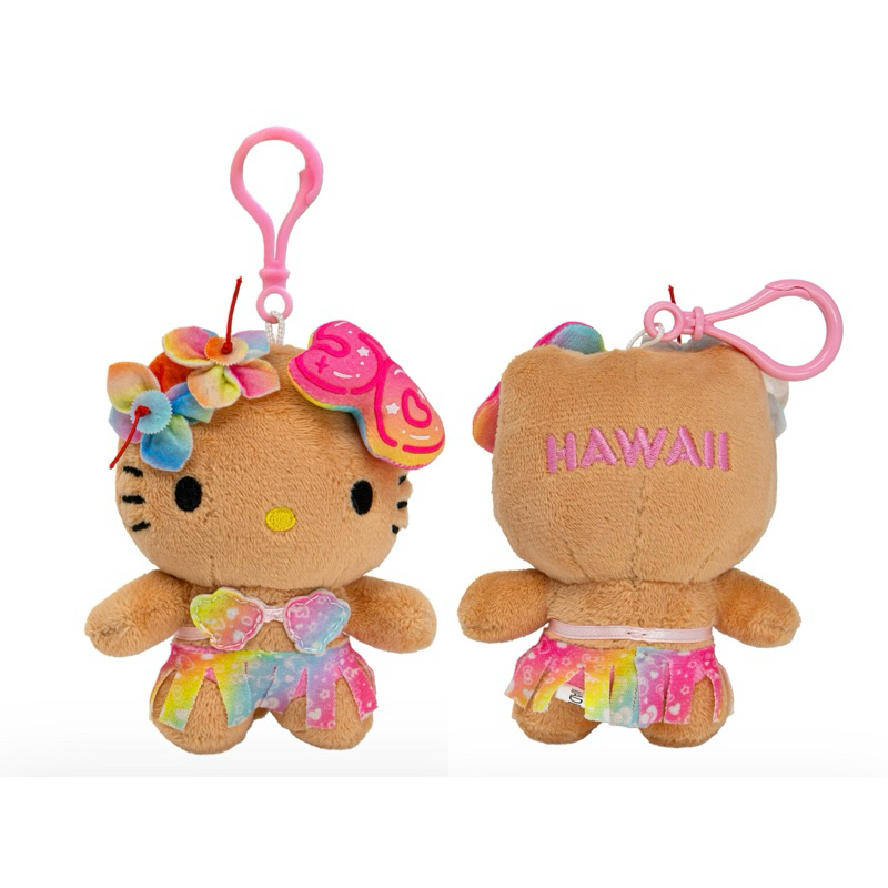 預購）三麗鷗hello Kitty 50週年夏威夷限定 黑皮 50週年限定草裙舞曬黑kitty 蝦皮購物