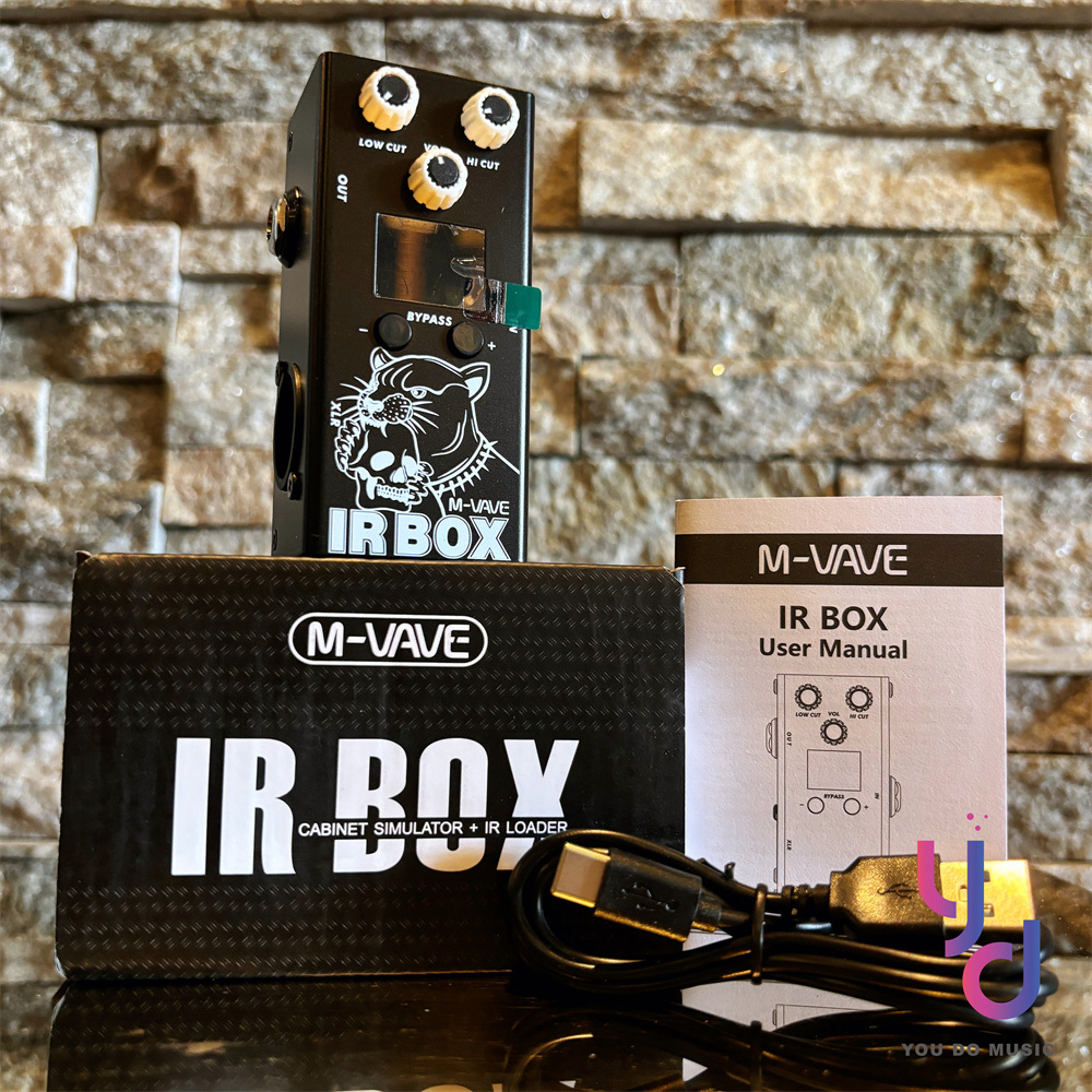 『這款您值得擁有』 M Vave IR Box 箱體 模擬 電 木 吉他 貝斯 EQ 效果器 xlr輸出 贈變壓器 | 蝦皮購物