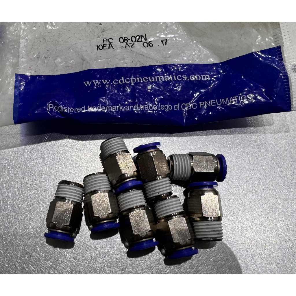 CDC 快速接頭 PC08-02N 8mm (5/16") OD X R1/4 | 蝦皮購物
