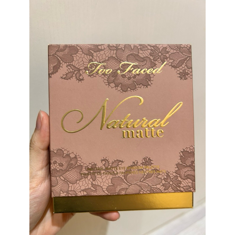 Too faced natural matte eyeshadow Palette 眼影盤 | 蝦皮購物