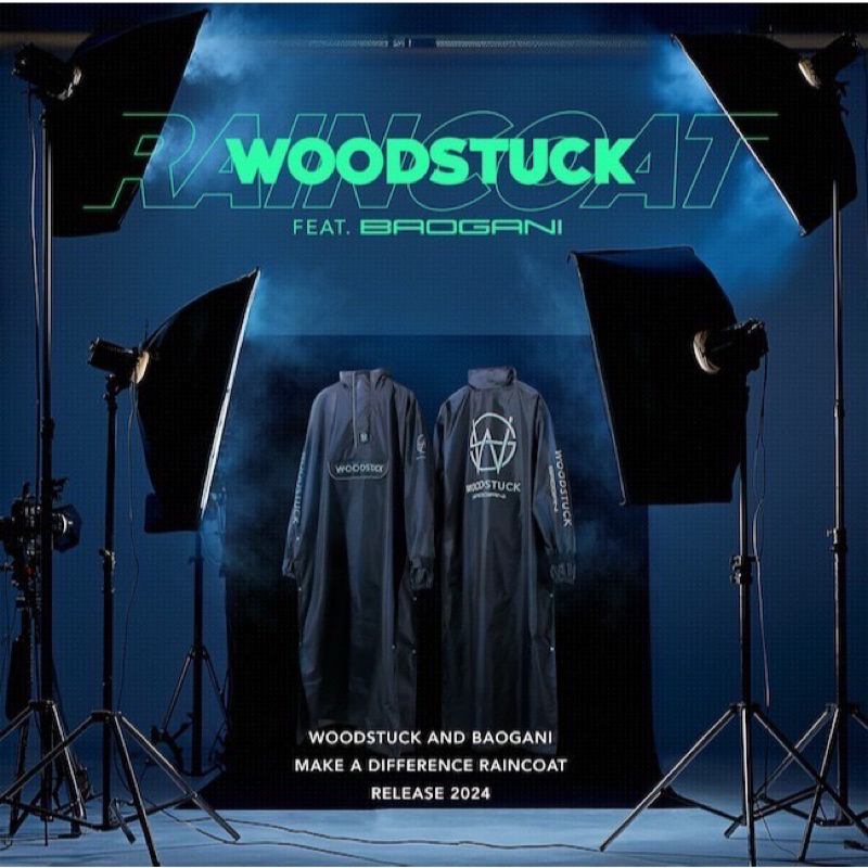 WOODSTUCK X BAOGANI 衝鋒雨衣-聯名款二代現貨馬上出 | 蝦皮購物
