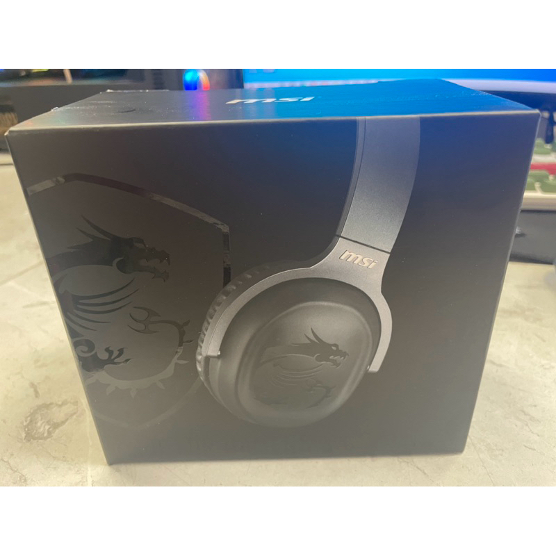 [全新未拆品]MSI H901 Gaming Headest（霧黑限定版） | 蝦皮購物