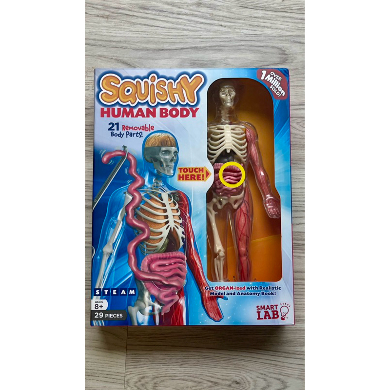 美國SmartLab 人體模型遊戲組 Squishy Human Body 益智玩具推薦 | 蝦皮購物