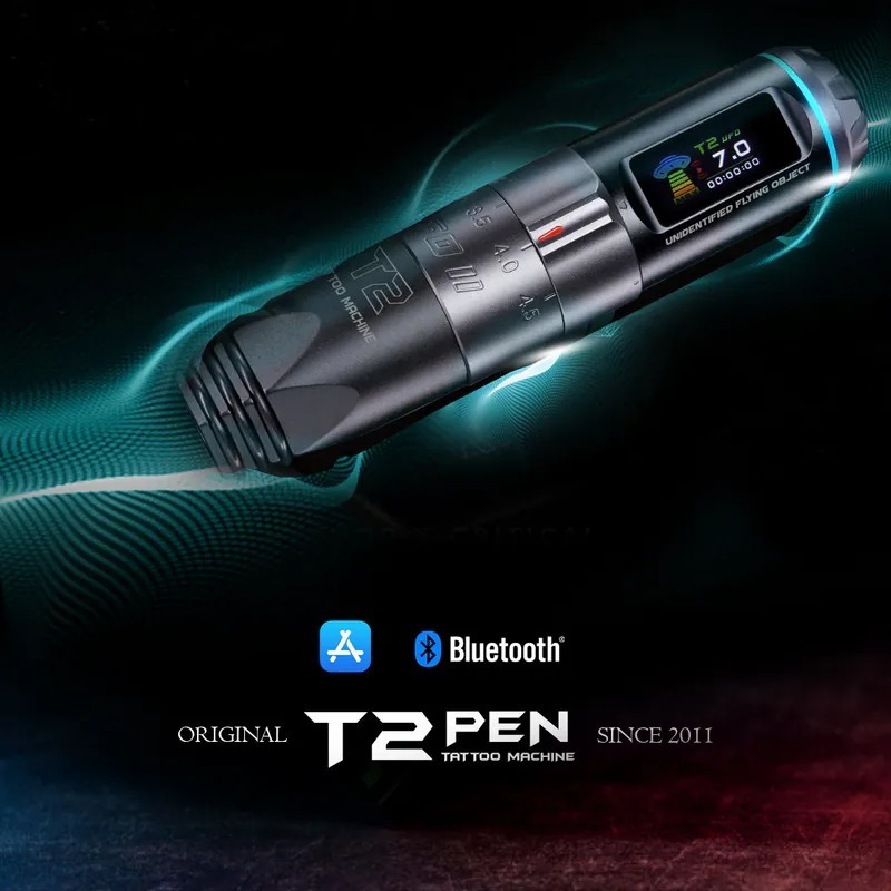 現貨火速出.T2 TATTOO UFO 幽浮機2代-跨世代筆型機.紋身機.刺青馬達機.割線打霧紋身機器.紋身馬達筆型機 | 蝦皮購物