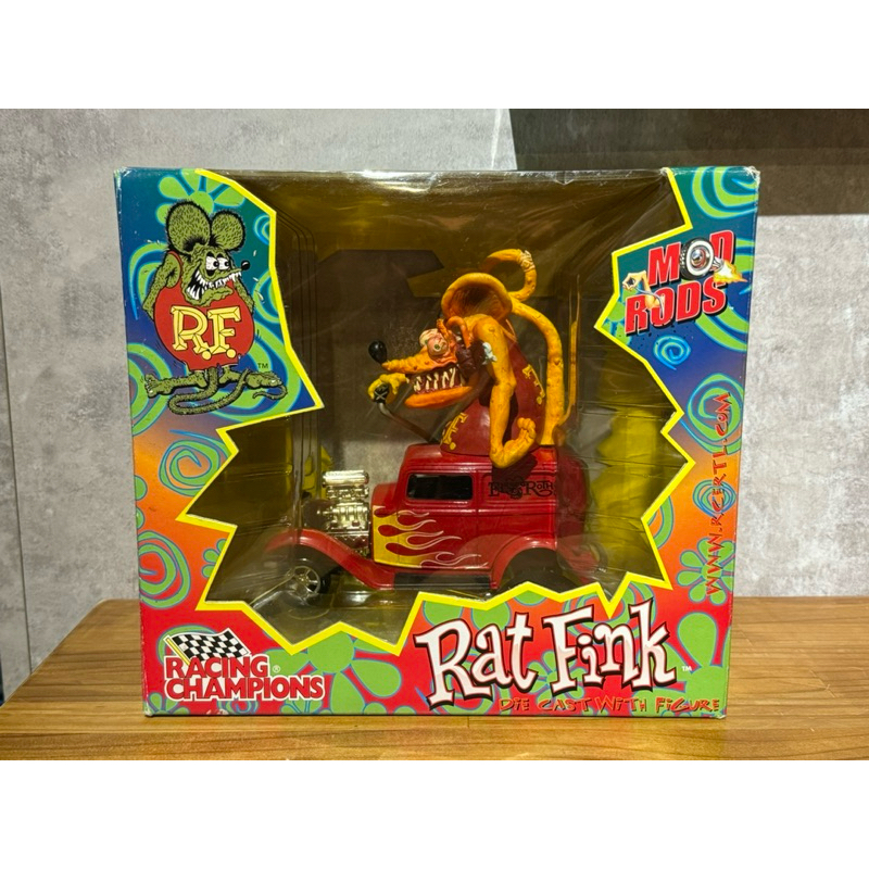 RAT FINK 芬克鼠RACING CHAMPIONS出品 HOT ROD 1:24 MERCURY 絕版品 | 蝦皮購物