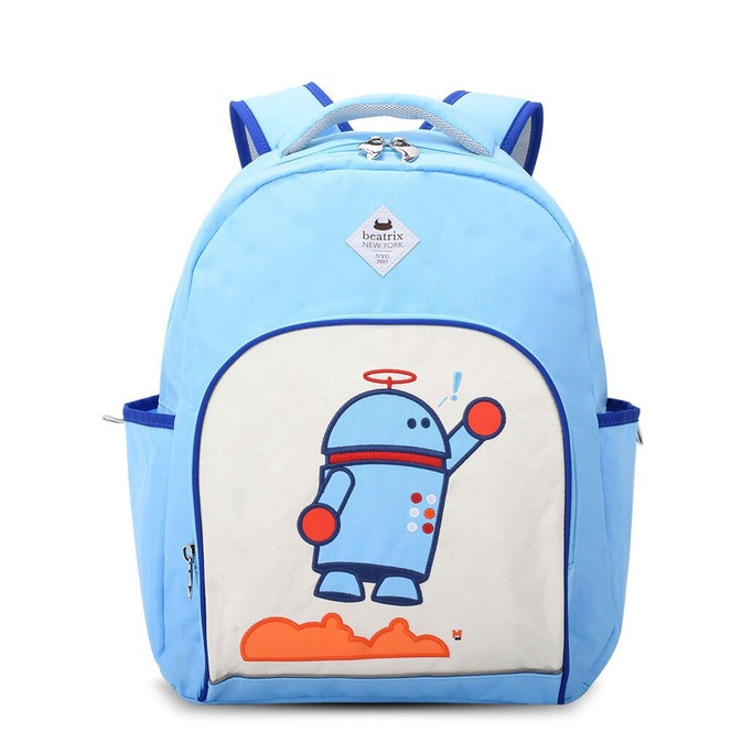 【BEATRIX NEW YORK】經典刺繡國小護脊輕量書包／適用身高110-130cm／機器男孩 | 蝦皮購物