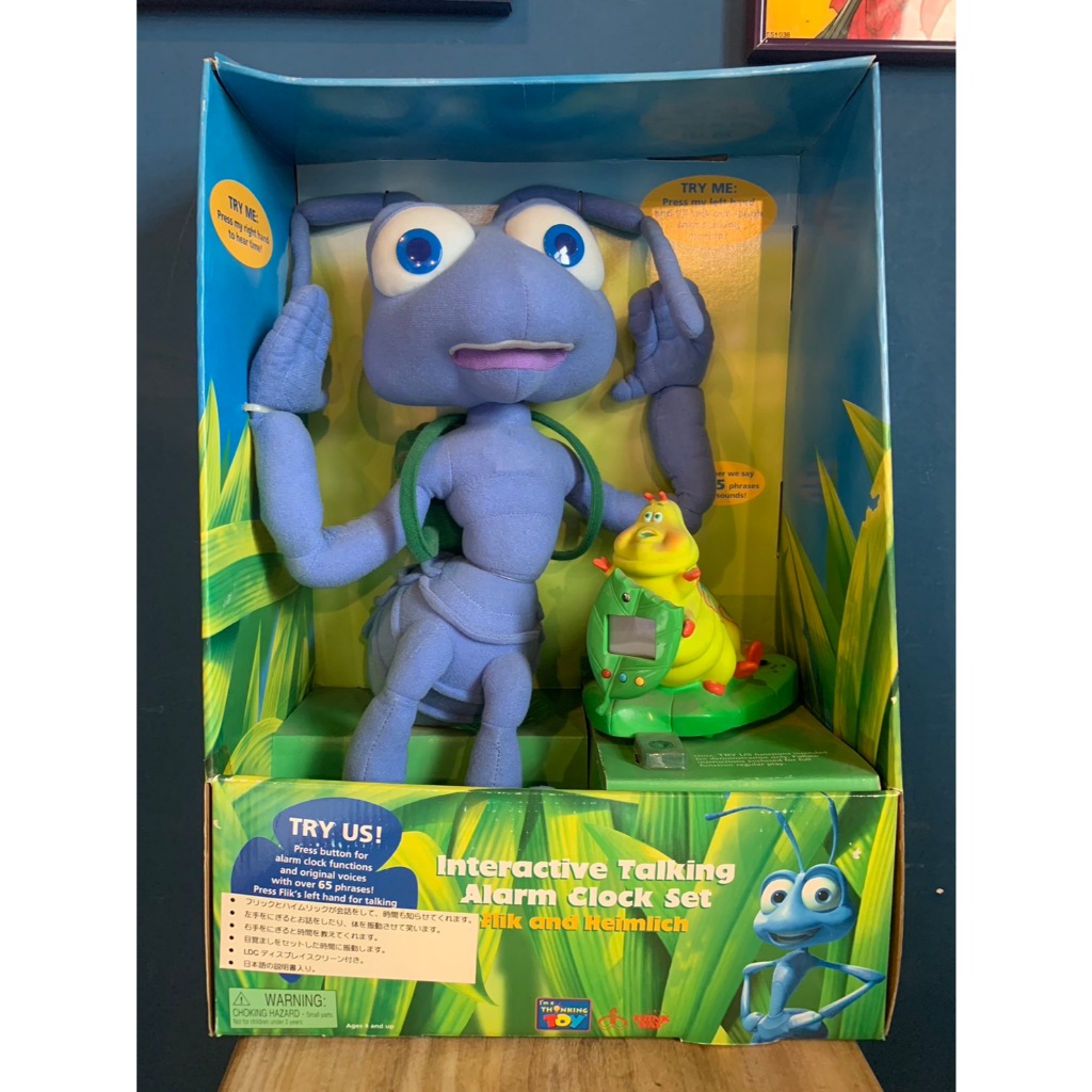 THINK WAY 蟲蟲危機 A BUG'S LIFE 菲力 FLIK AND HEIMLICH (未測試電子功能) | 蝦皮購物