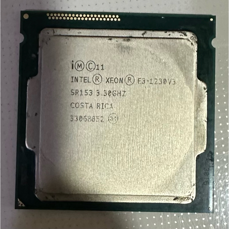二手良品 INTEL CPU XEON E3-1231 v3 1150 處理器 四代 | 蝦皮購物